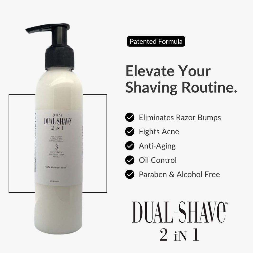 The World's 1st Medicated 2-in-1 Shave Cream | Dual-Shave – dual-shave.com